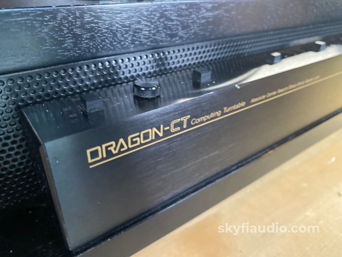 Nakamichi Dragon CT Computing Vintage Turntable - Legendary And Rare W