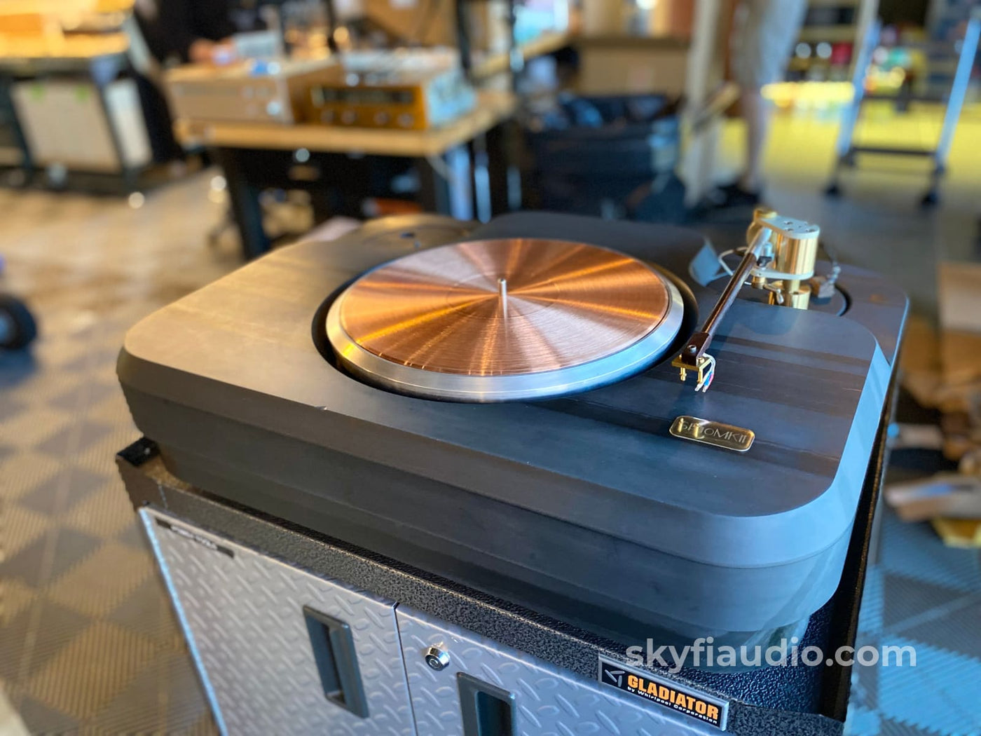 OMA Technics SP-10MKII Custom Turntable with Schroeder Reference Tonea