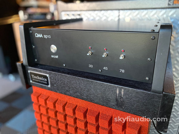 OMA Technics SP-10MKII Custom Turntable with Schroeder Reference Tonea ...