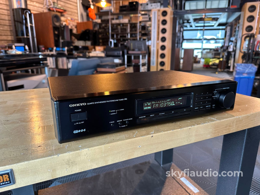 Onkyo T-4310R "R1" Series AM/FM Tuner w/RDS
