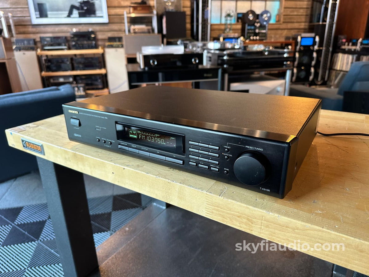 Onkyo T-4310R "R1" Series AM/FM Tuner w/RDS