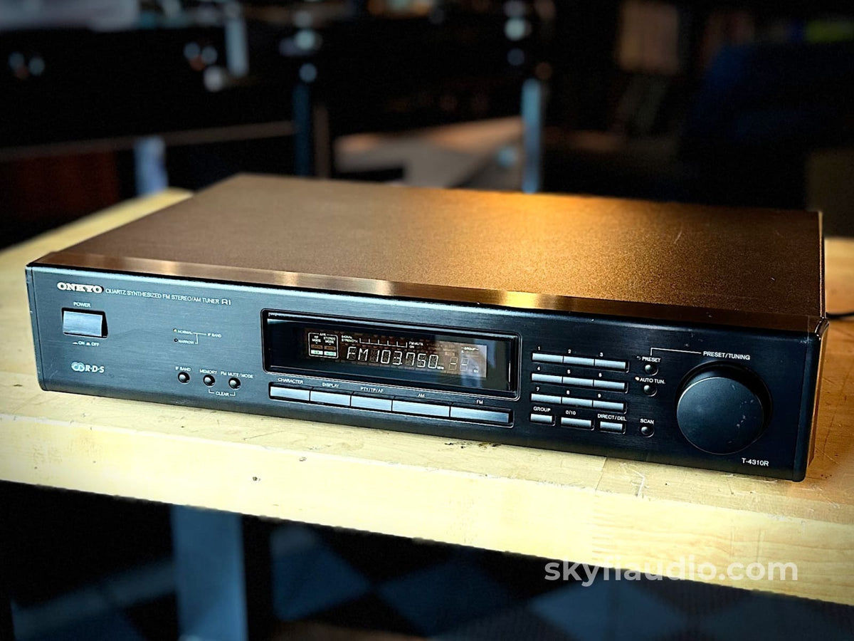 Onkyo T-4310R "R1" Series AM/FM Tuner w/RDS