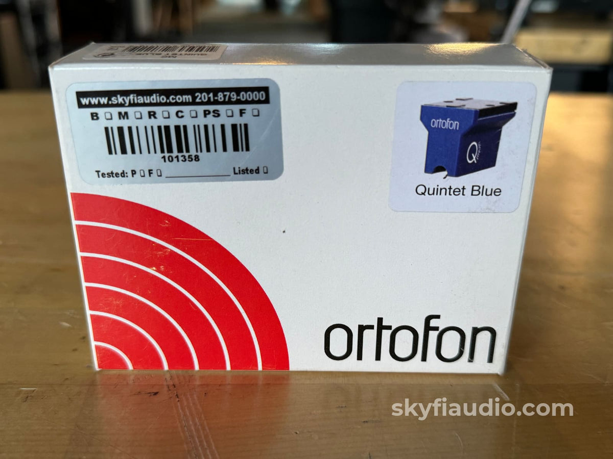 Ortofon Quintet Blue MC Cartridge - Little to No Use