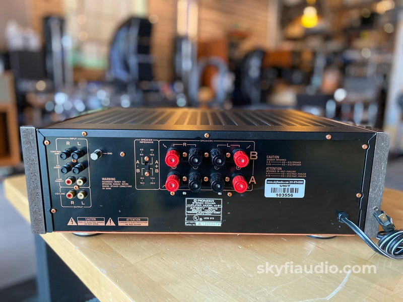 Pioneer Elite M-91 Vintage Solid State Amplifier - Gorgeous – SkyFi Audio