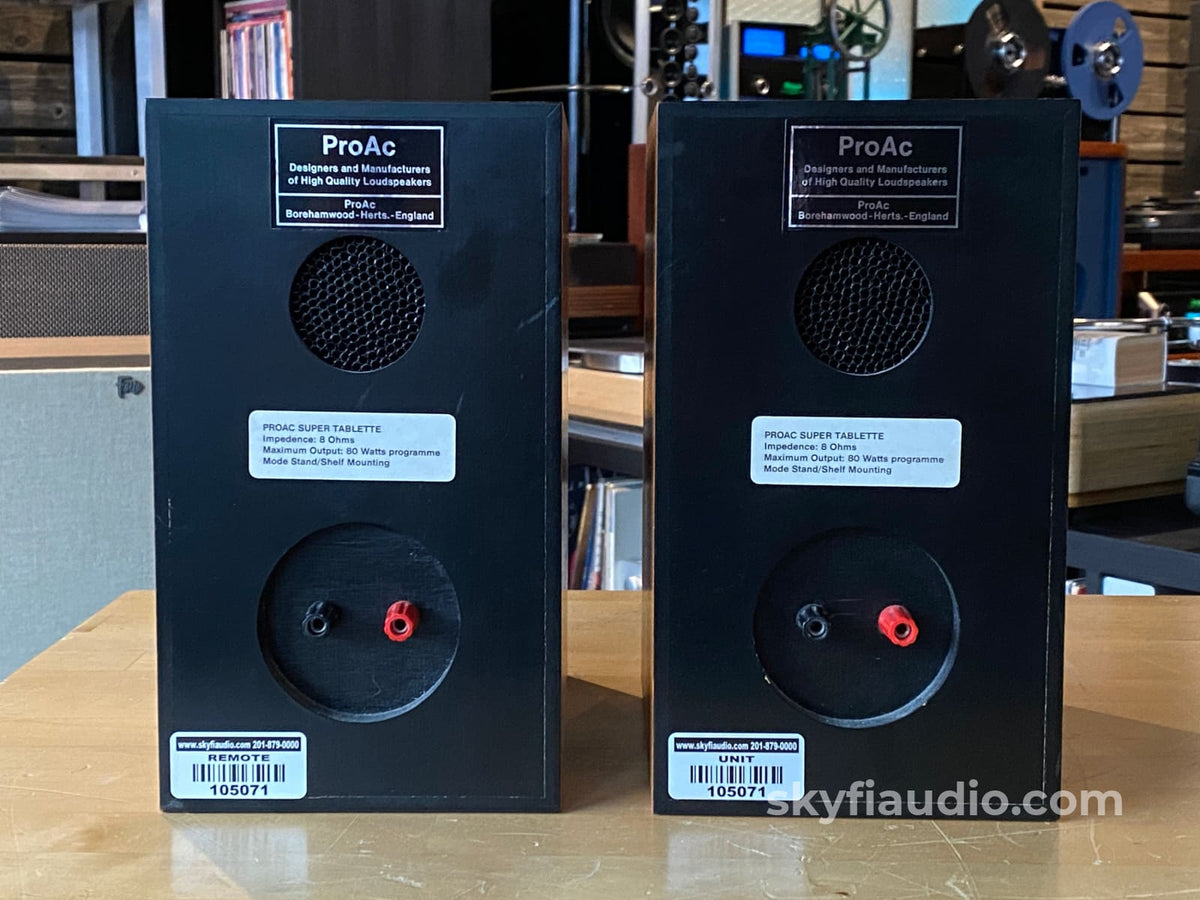 ProAc Super Tablette Bookshelf Speakers - Survivors