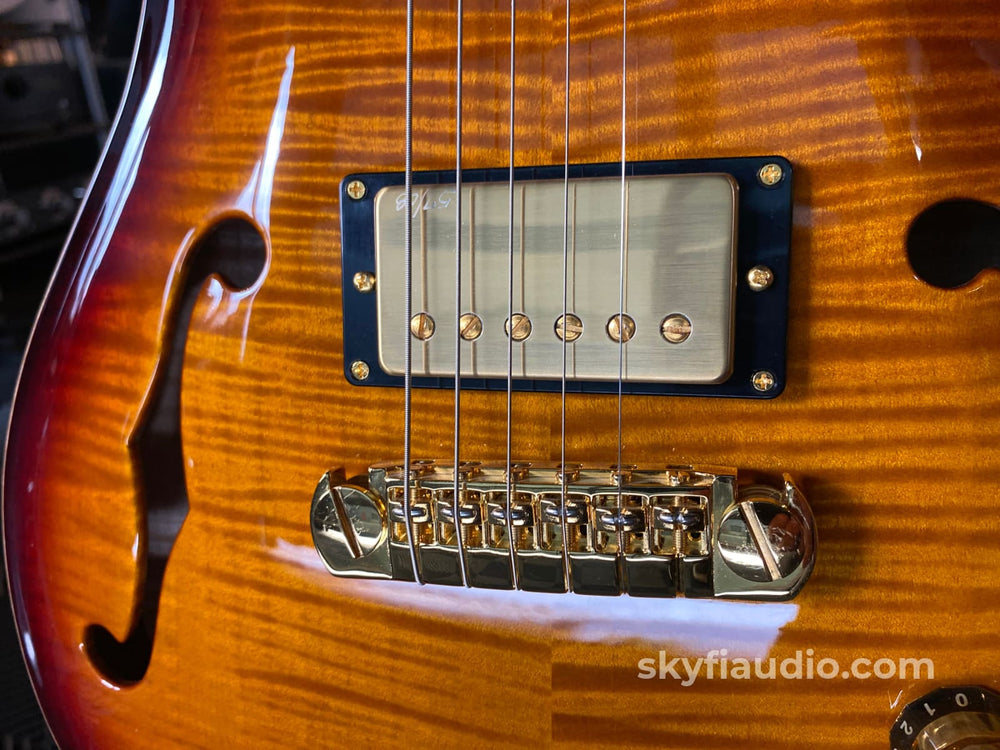 PRS Paul Reed Smith HBII 25th Anniversary Hollow Body Guitar - Fire Re