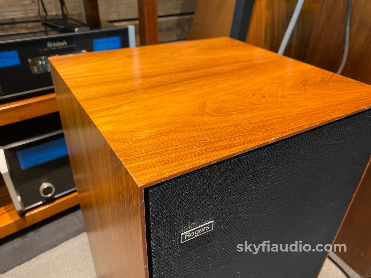 Rogers Monitor 2 Vintage Speakers in Original Boxes, Survivor Pair!