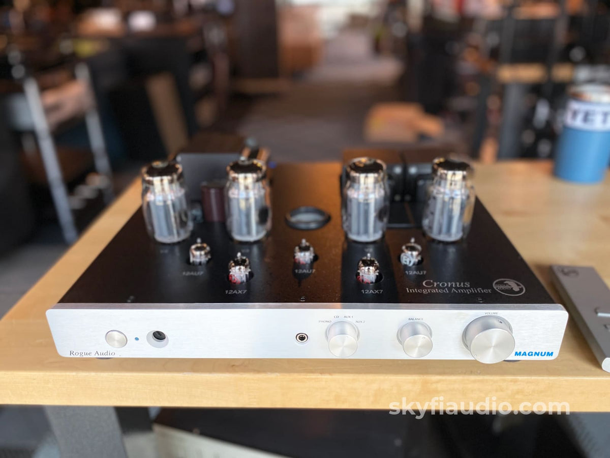 Rogue Audio Cronus Magnum Tube Integrated Amplifier w/Solid State Phon