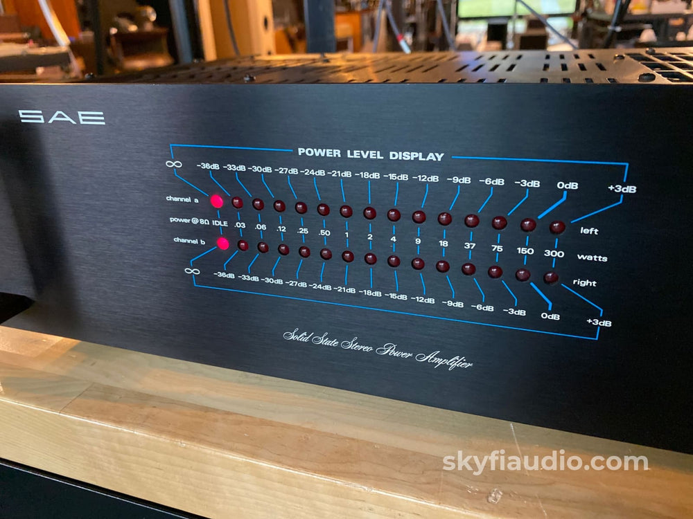 SAE 2300 Vintage Amplifier, 150W x 2