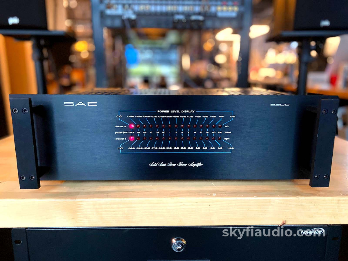 SAE 2300 Vintage Amplifier, 150W x 2
