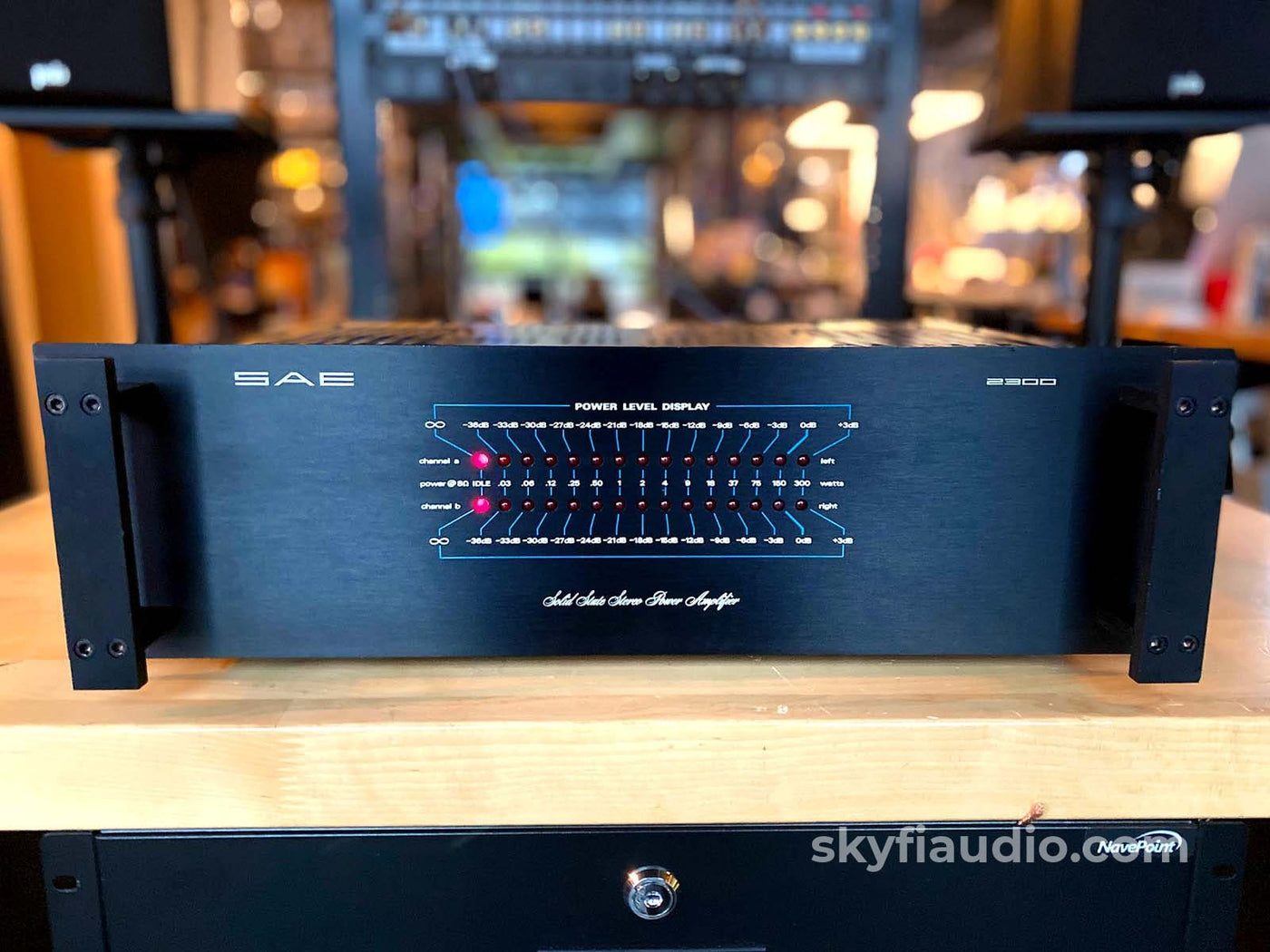 SAE 2300 Vintage Amplifier, 150W x 2