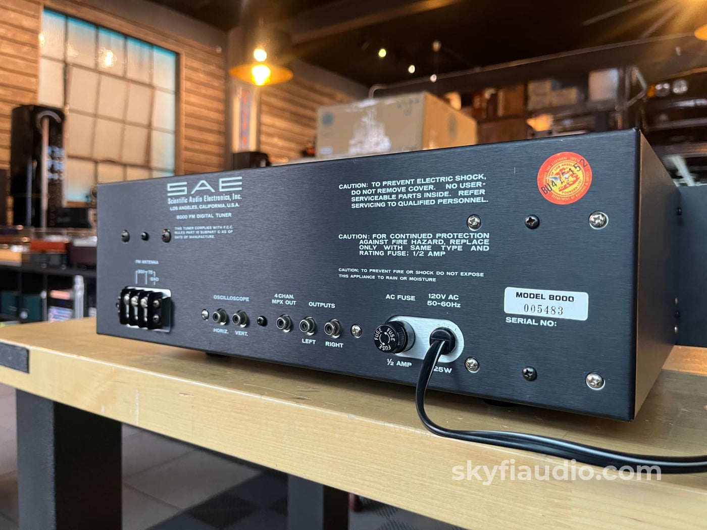 SAE 8000 FM Tuner