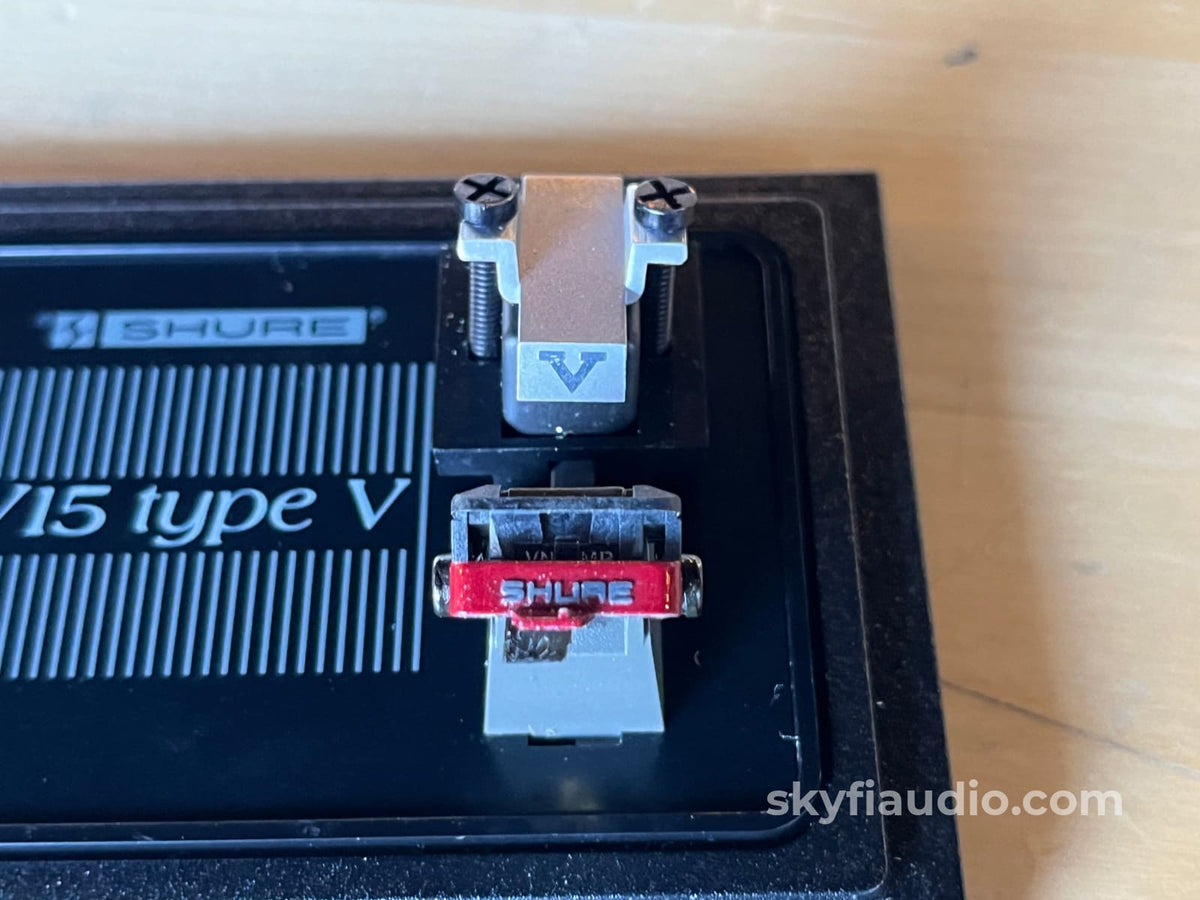 Shure V15 Type V-MR MM Phono Cartridge - Complete Kit