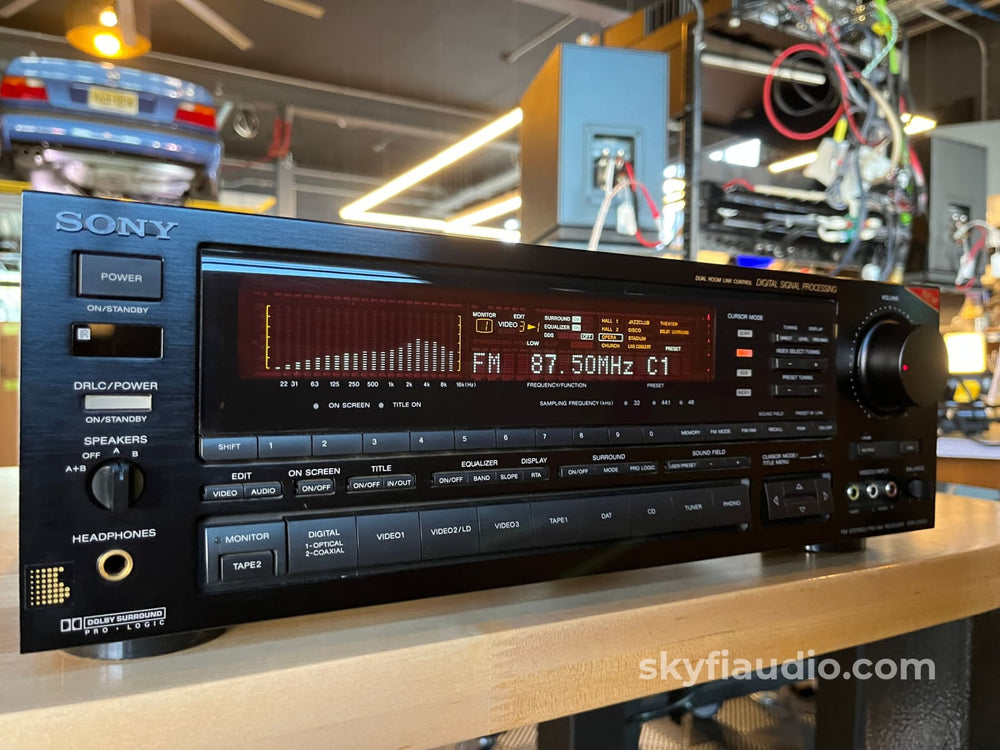 Sony STR-D3070X Receiver - 120WPC w/Graphic EQ, Tuner, Phono, and DAC!