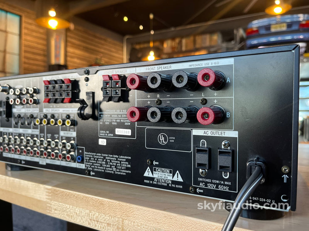 Sony STR-D3070X Receiver - 120WPC w/Graphic EQ, Tuner, Phono, and DAC!