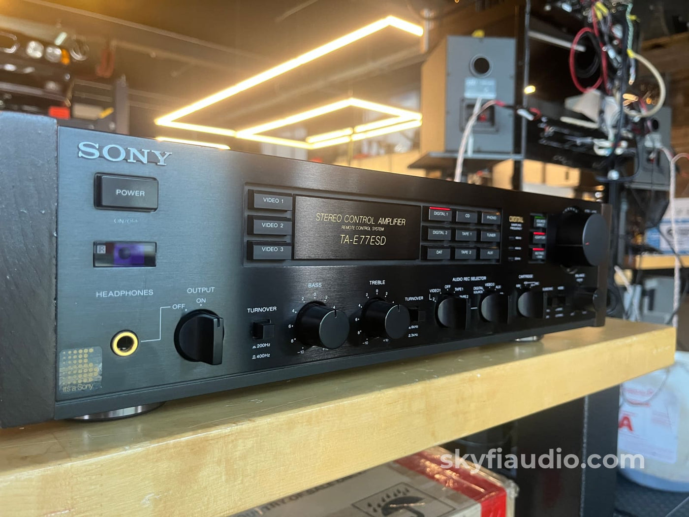 Sony TA-E77ESD Preamplifier - Best Sony Preamplifier