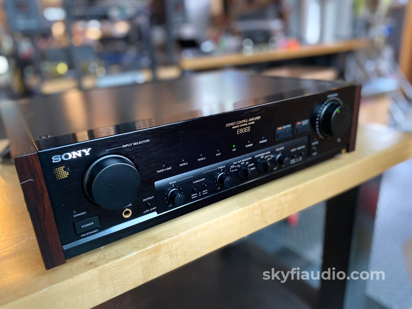 Sony TA-E80ES Analog Preamp with Phono, Watch Video!