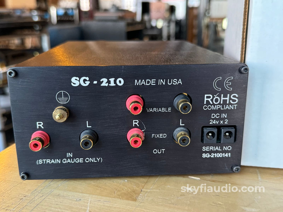 Soundsmith Strain Gauge Cartridge System with SG-210 Interface - Facto