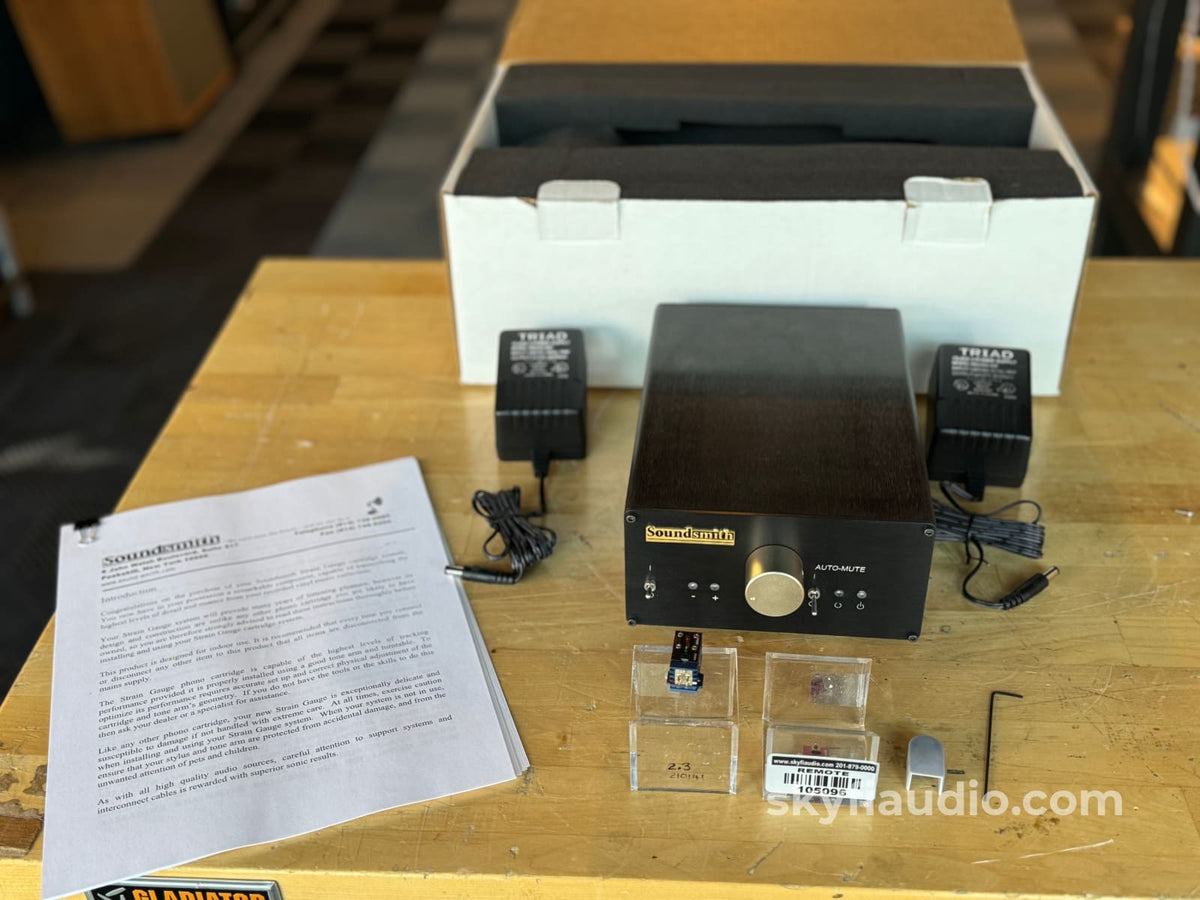 Soundsmith Strain Gauge Cartridge System with SG-210 Interface - Facto