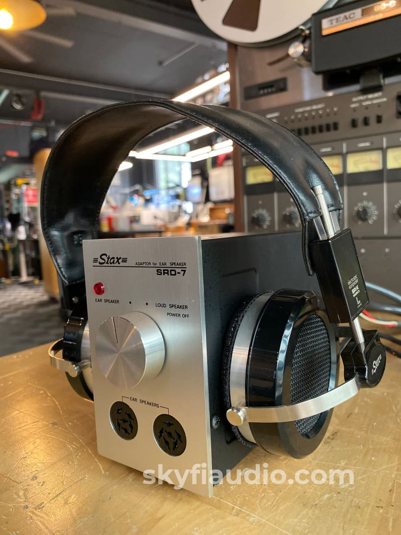Stax SR-X MK3 Vintage Headphones and SRD-7 Amp - NEW OLD STOCK!