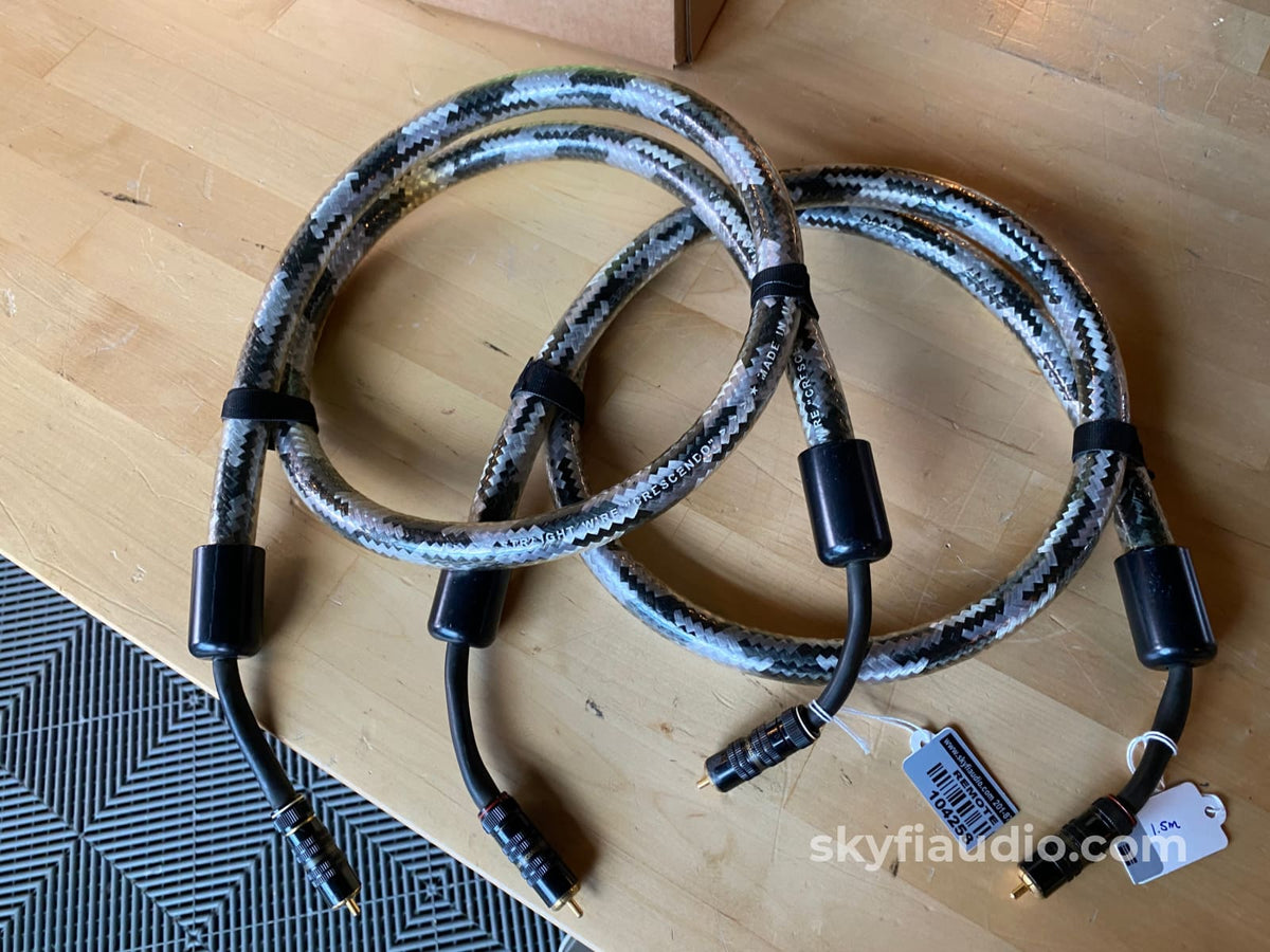 Straight Wire Crescendo RCA Interconnects (Pair) - 1.5 Meters