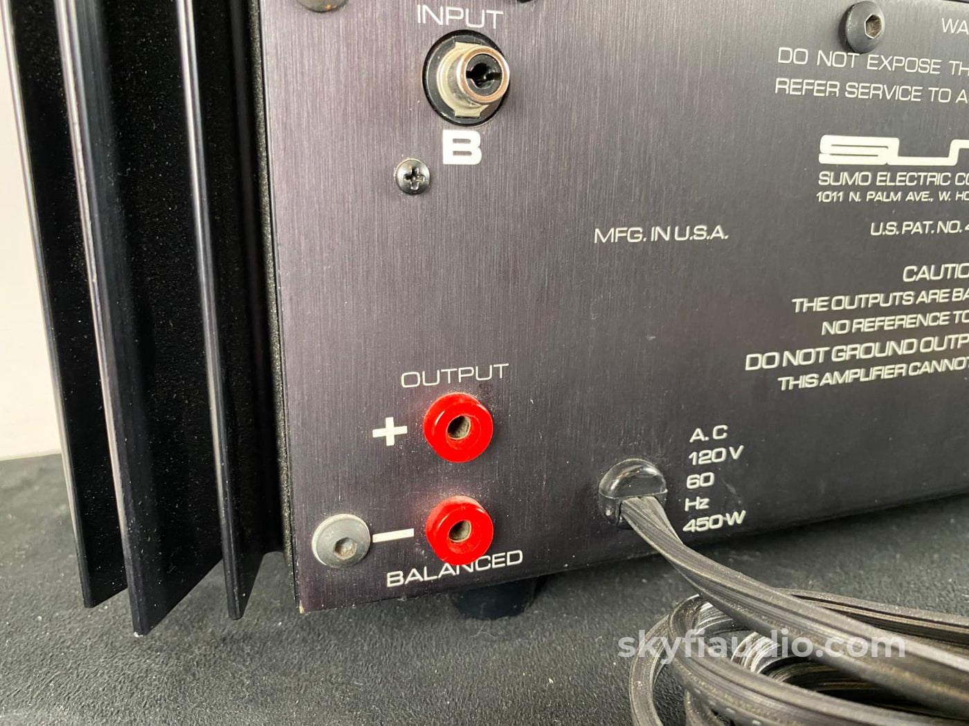 Sumo "The Nine" Vintage Amplifier, Pure Class A