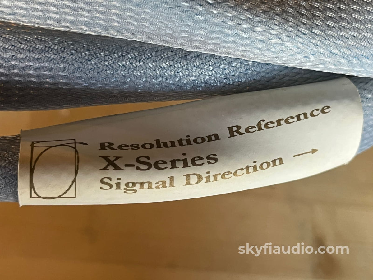 Synergistic Research Resolution Reference X Series XLR Interconnects