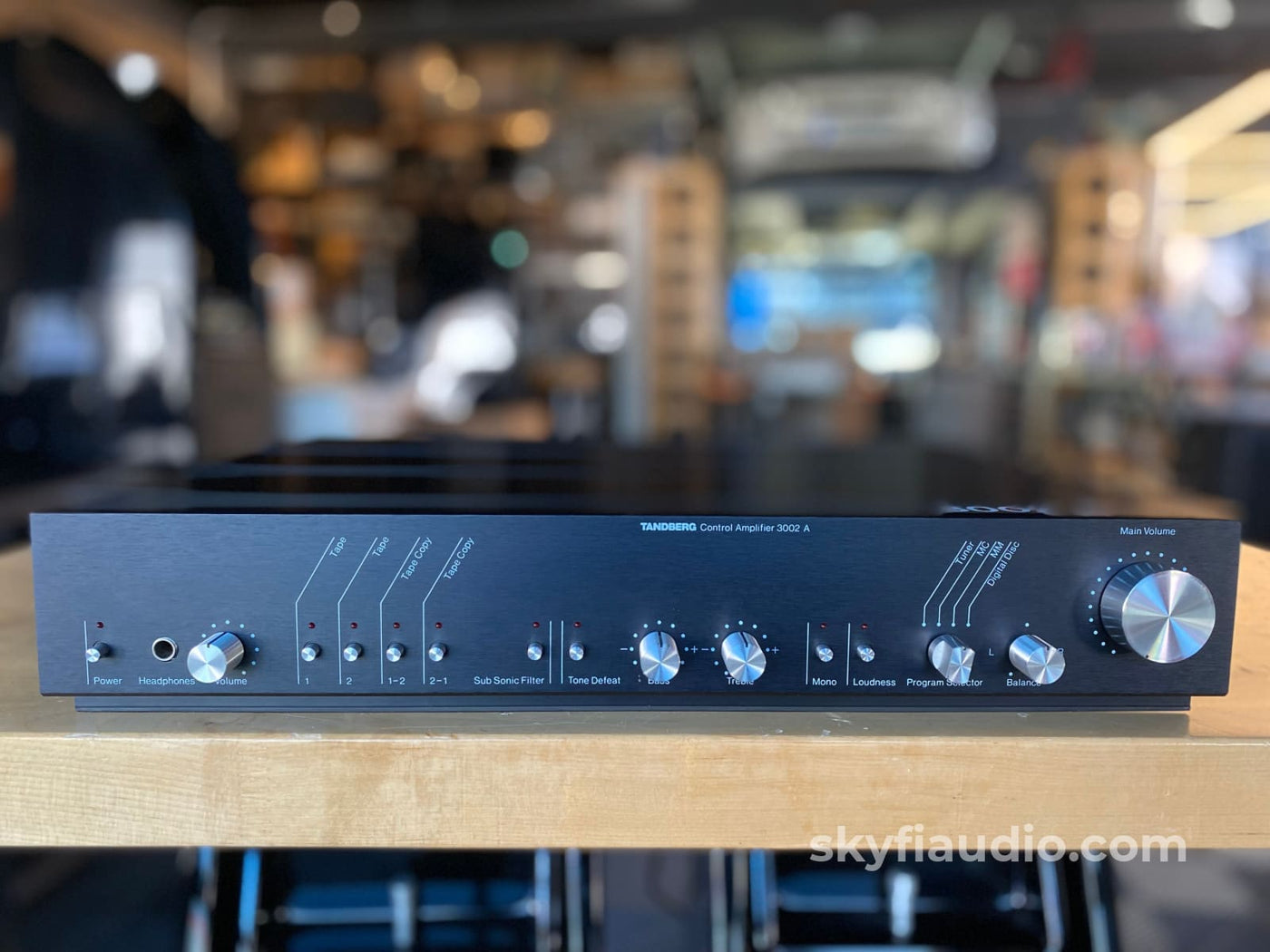 Tandberg 3002A Vintage Preamp with Phono - Complete Kit