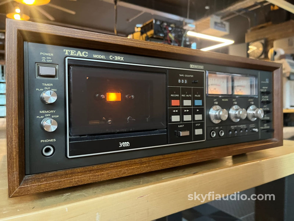 Teac C-3RX 3-Head Cassette Deck - Light Service