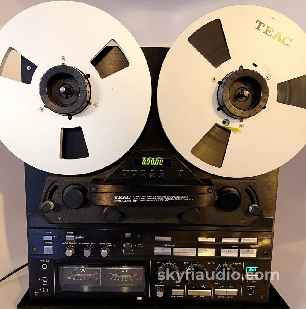 Teac X-2000M Reel to Reel Machine, 2 or 4 Track Capable, As Seen In Pu