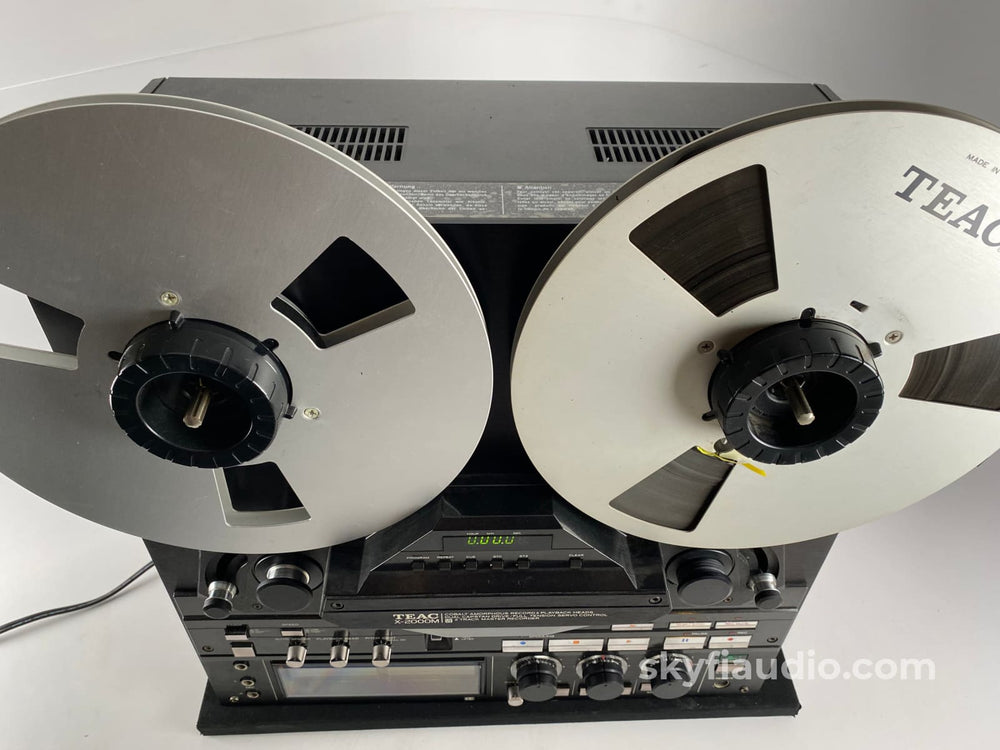 Teac X-2000M Reel to Reel Machine, 2 or 4 Track Capable, As Seen In Pu