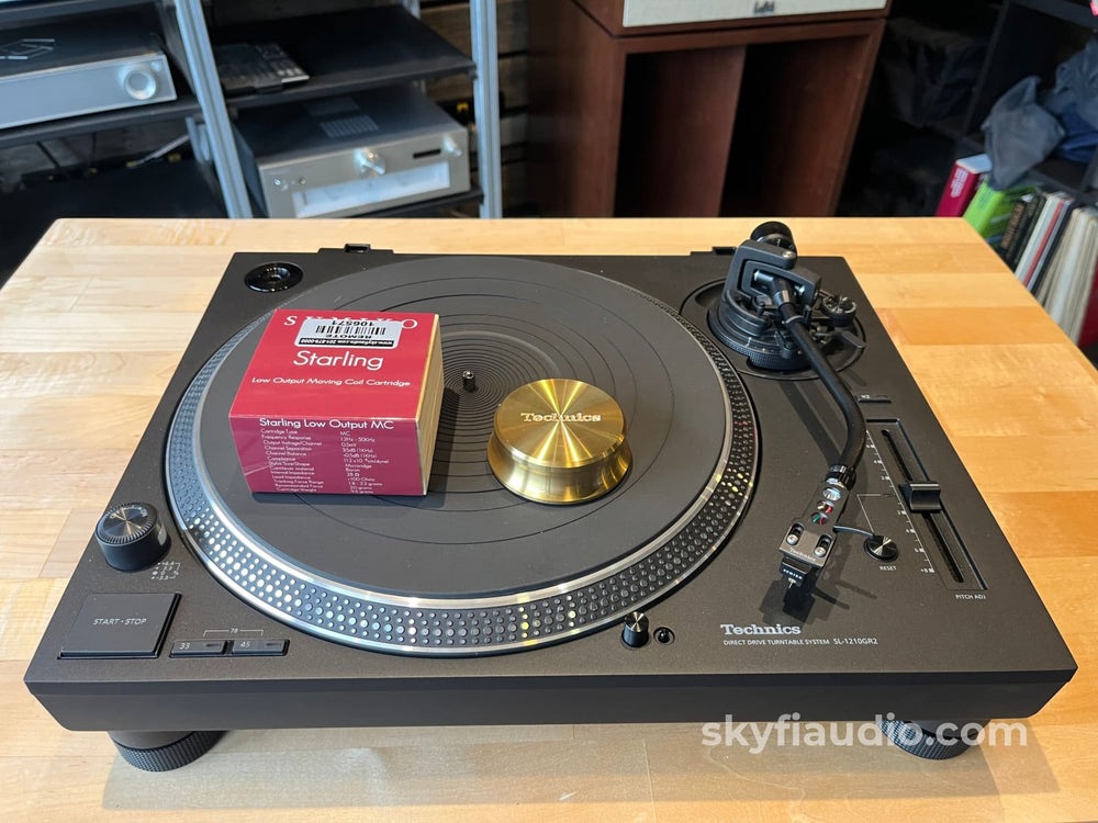 Technics SL-1210GR2 Turntable - Calibrated with Sumiko Starling MC Car