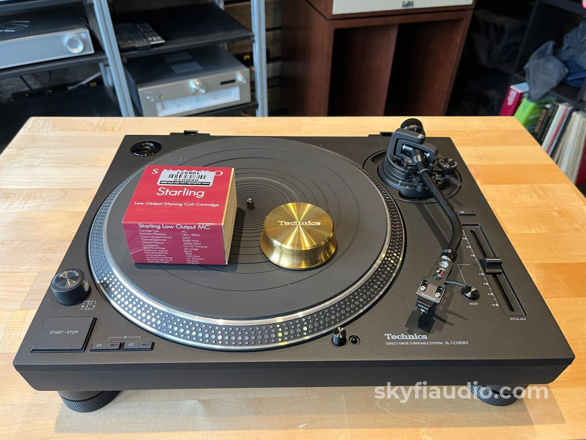 Technics SL-1210GR2 Turntable - Calibrated with Sumiko Starling MC Car