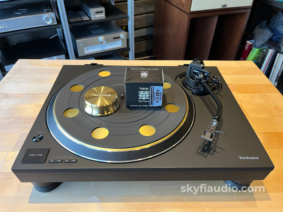 Technics SL-1300G Direct Drive Turntable with Hana MH Cartridge - Pre-