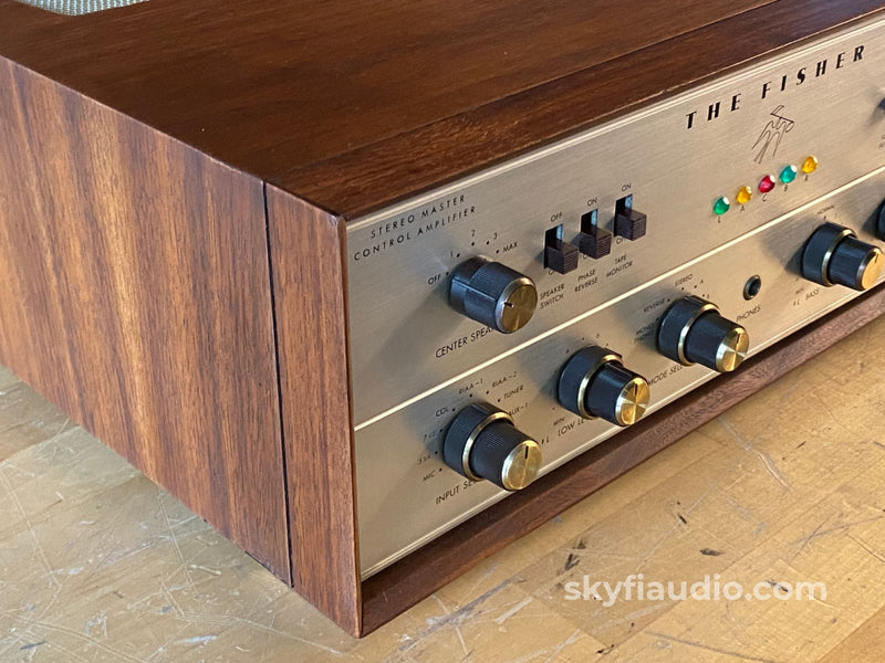 The Fisher X-202B Tube Integrated Amplifier with Case - Super Clean Re