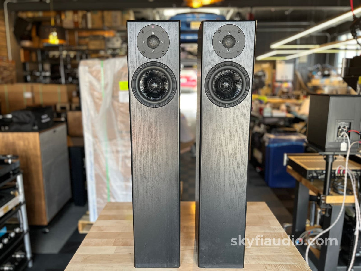 Totem Hawk Floorstanding Speakers - Black Ash