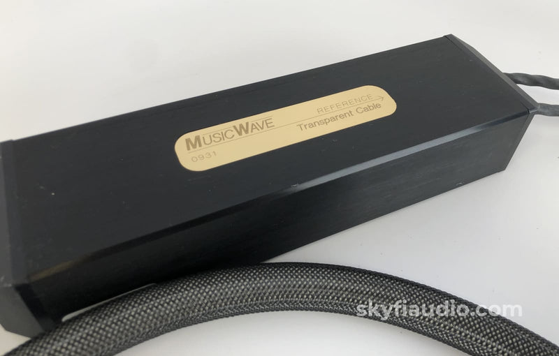 Transparent Audio MusicWave Reference Speaker Cables (Pair) - 2.5M