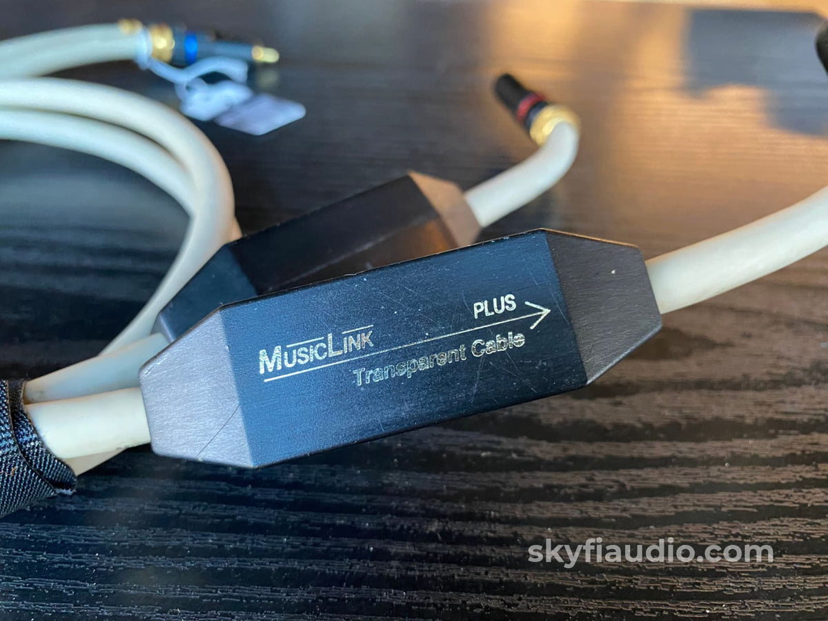 Transparent MusicLink Plus RCA Interconnects - 1 Meter