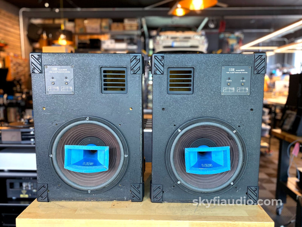 UREI 809 Time Aligned Coaxial Studio Monitor Speakers - SkyFi Customiz