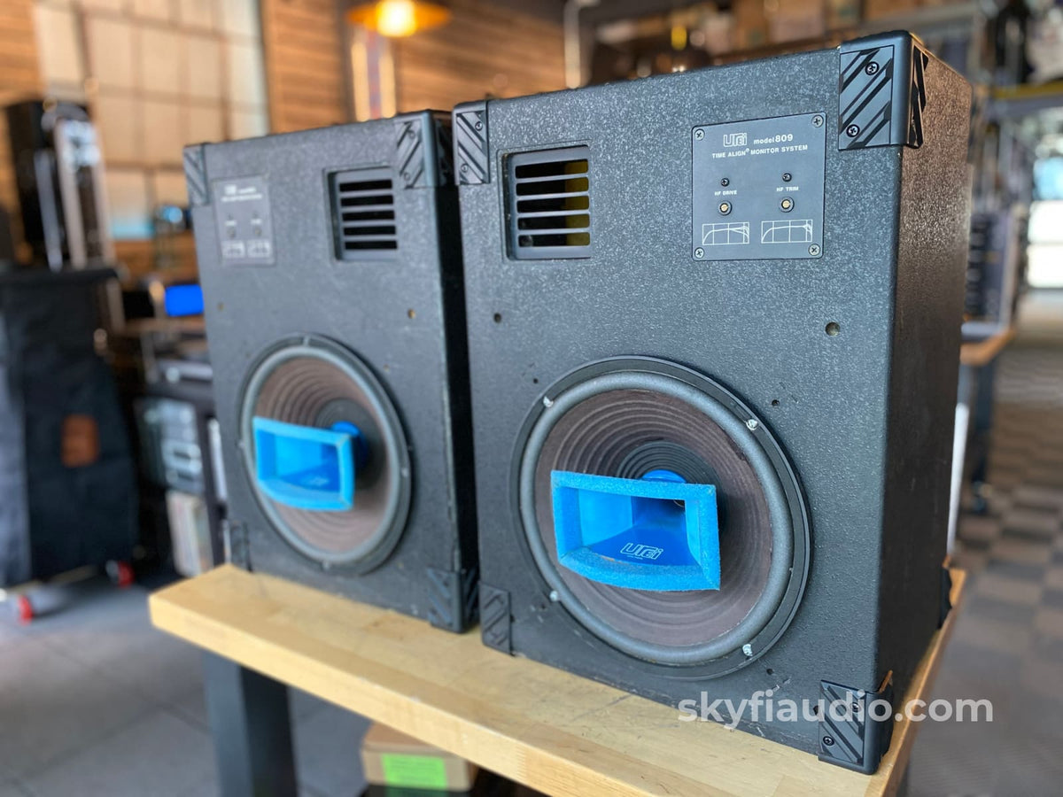 UREI 809 Time Aligned Coaxial Studio Monitor Speakers - SkyFi Customiz