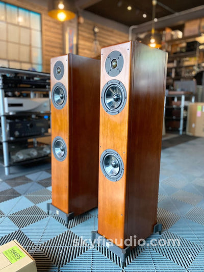 Vienna Acoustics Mozart Grand Speakers in Cherry