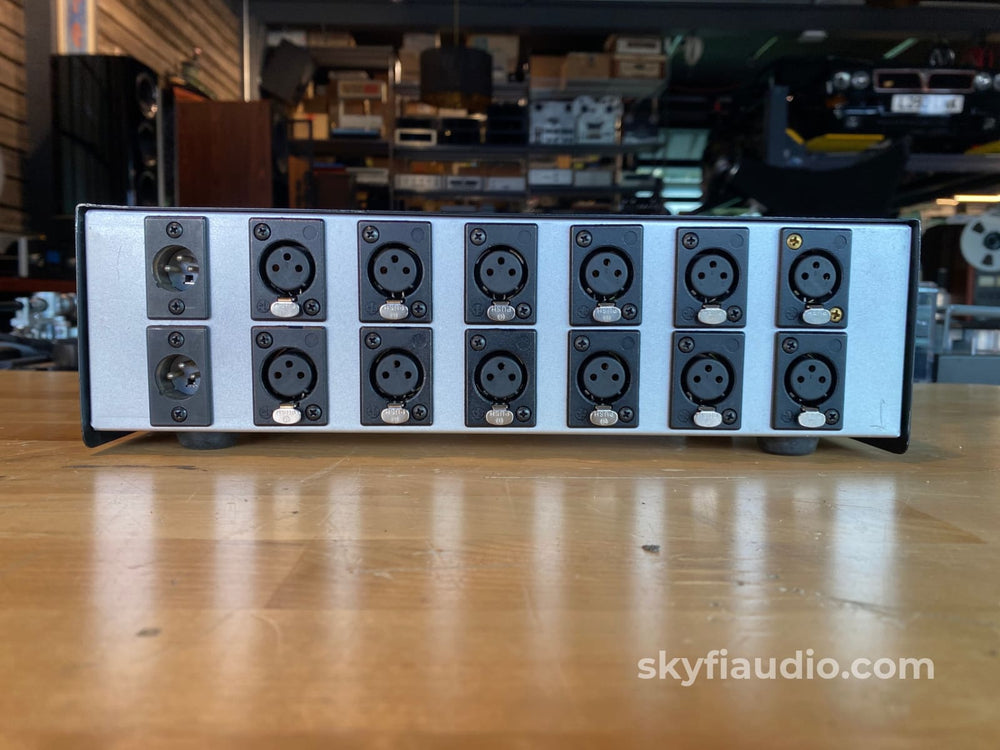 6 Input 1 Output Balanced XLR Input Expander Switch - Custom Made