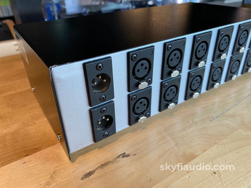 6 Input 1 Output Balanced XLR Input Expander Switch - Custom Made