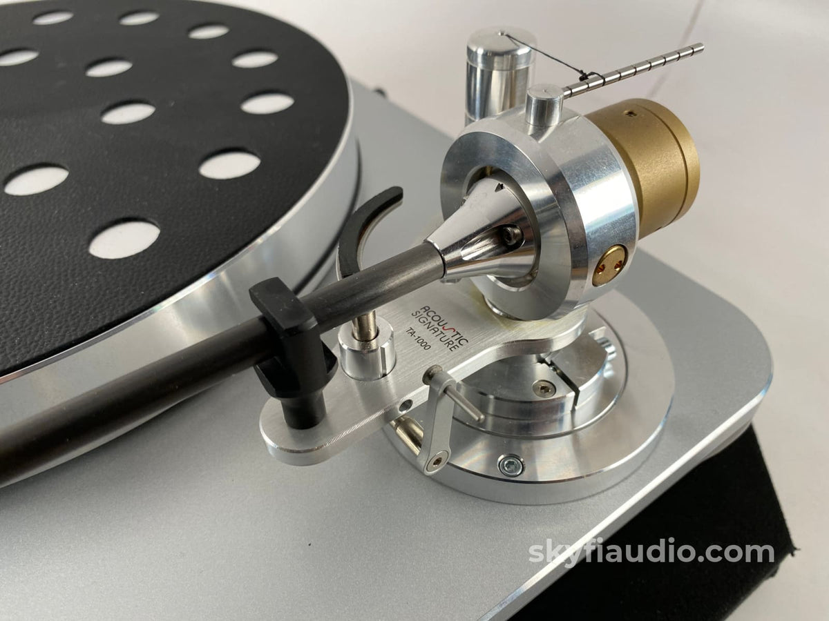 Acoustic Signature WOW XL Turntable With New Sumiko Cartridge