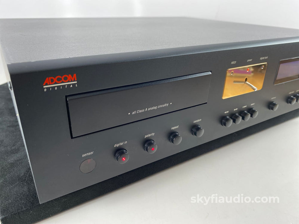 Adcom GCD-750 HDCD CD Player and Outboard System DAC