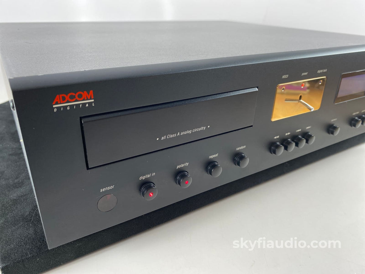 Adcom GCD-750 HDCD CD Player and Outboard System DAC