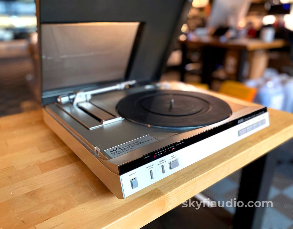 Akai AP-L45 Linear Tracking Fully-Automatic Turntable - With New Sumik