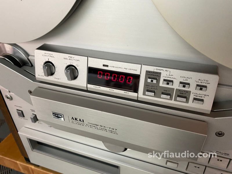 Akai GX-747 Professional Reel to Reel Tape Recorder - Restored – SkyFi ...