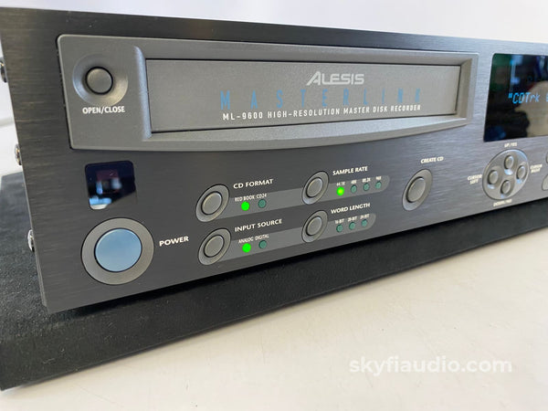 Alesis Masterlink ML-9600 High Resolution Two-Track Hard Disk Recorder ...