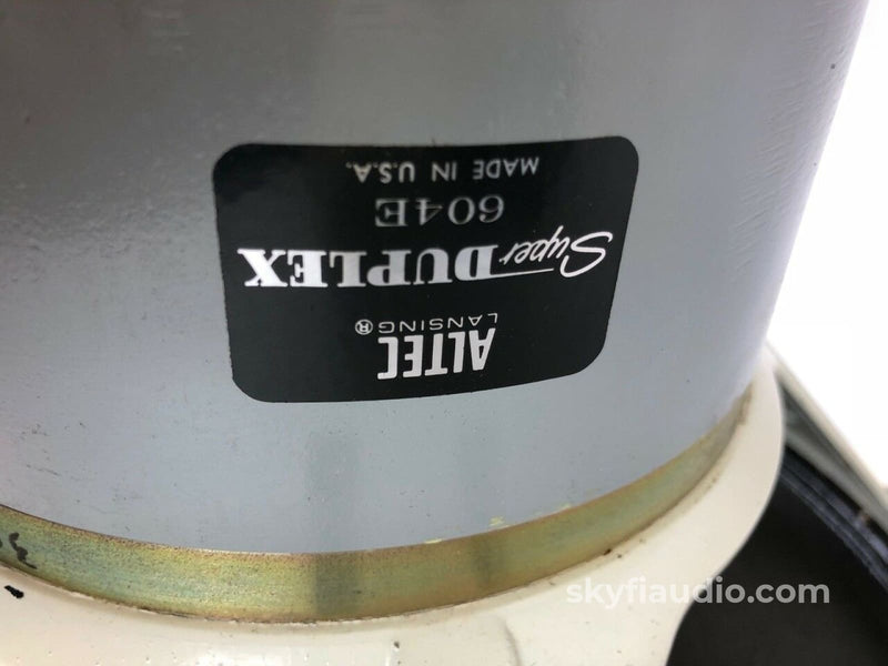 Altec Lansing 604E 15" Drivers w/Crossovers - Mint Condition - Fully T ...